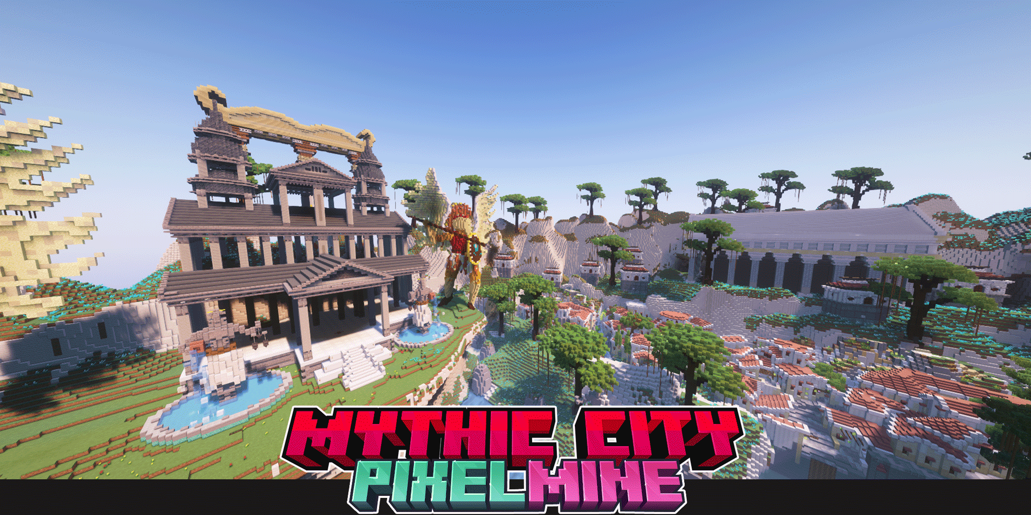 PixelMine | Mythic City @500x500 - MCModels