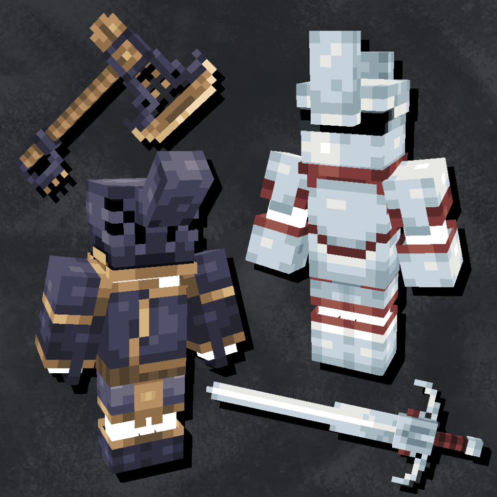 Iron Beetle Knight & Blue Beetle Knight Sets - MCModels