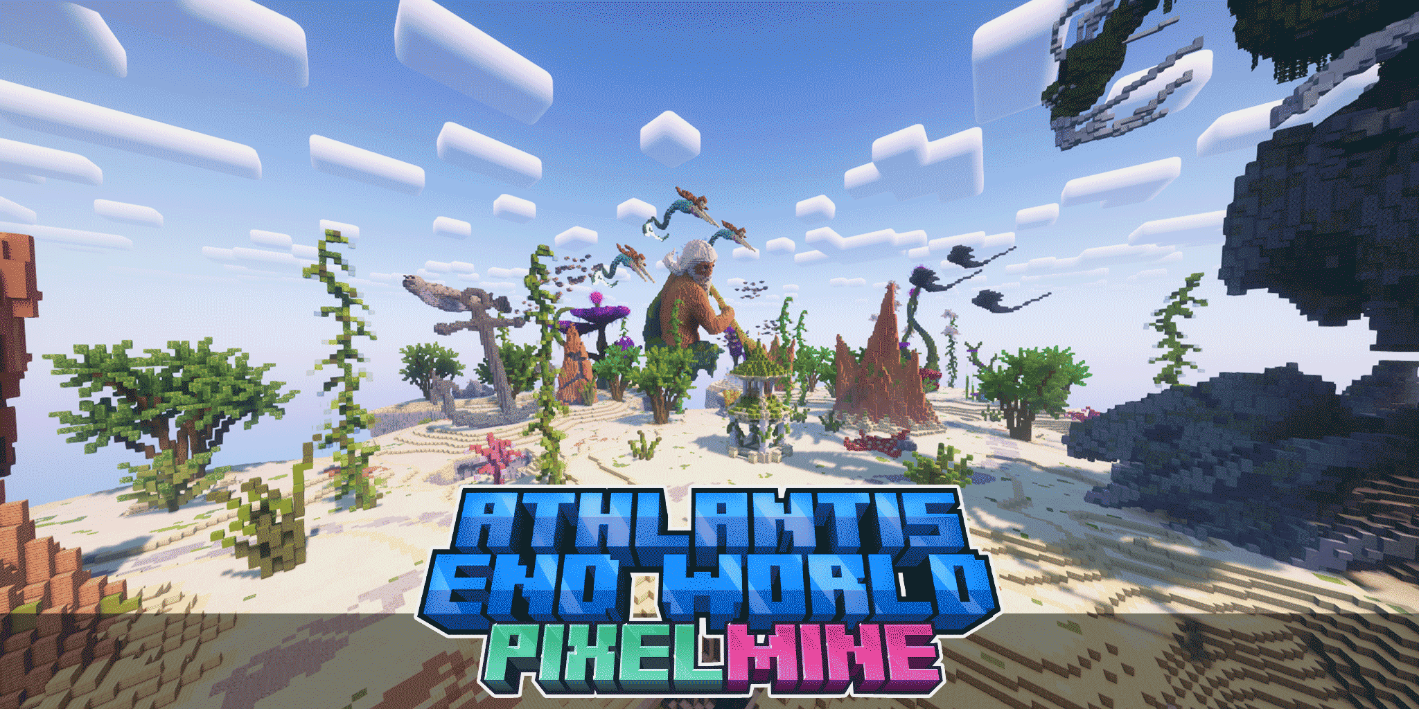 PixelMine | Atlantis End World @400x400 - MCModels
