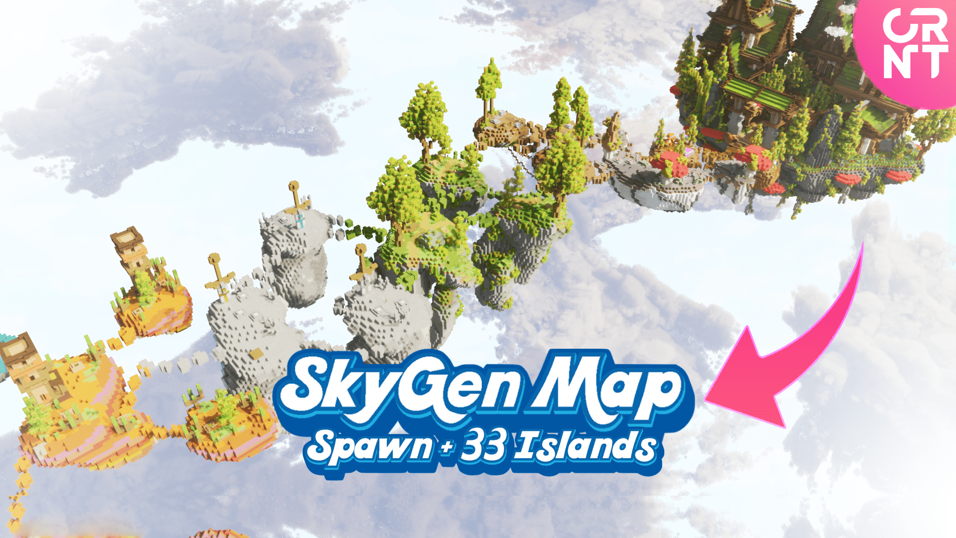 Summer Skygen Map + 33 ISLANDS - MCModels