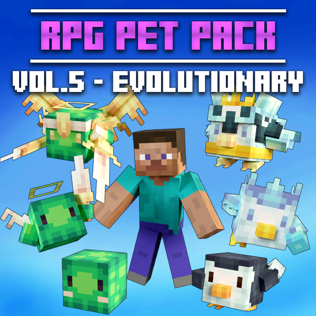 RPG Pet Pack | VOL 5 - Evolutionary - MCModels