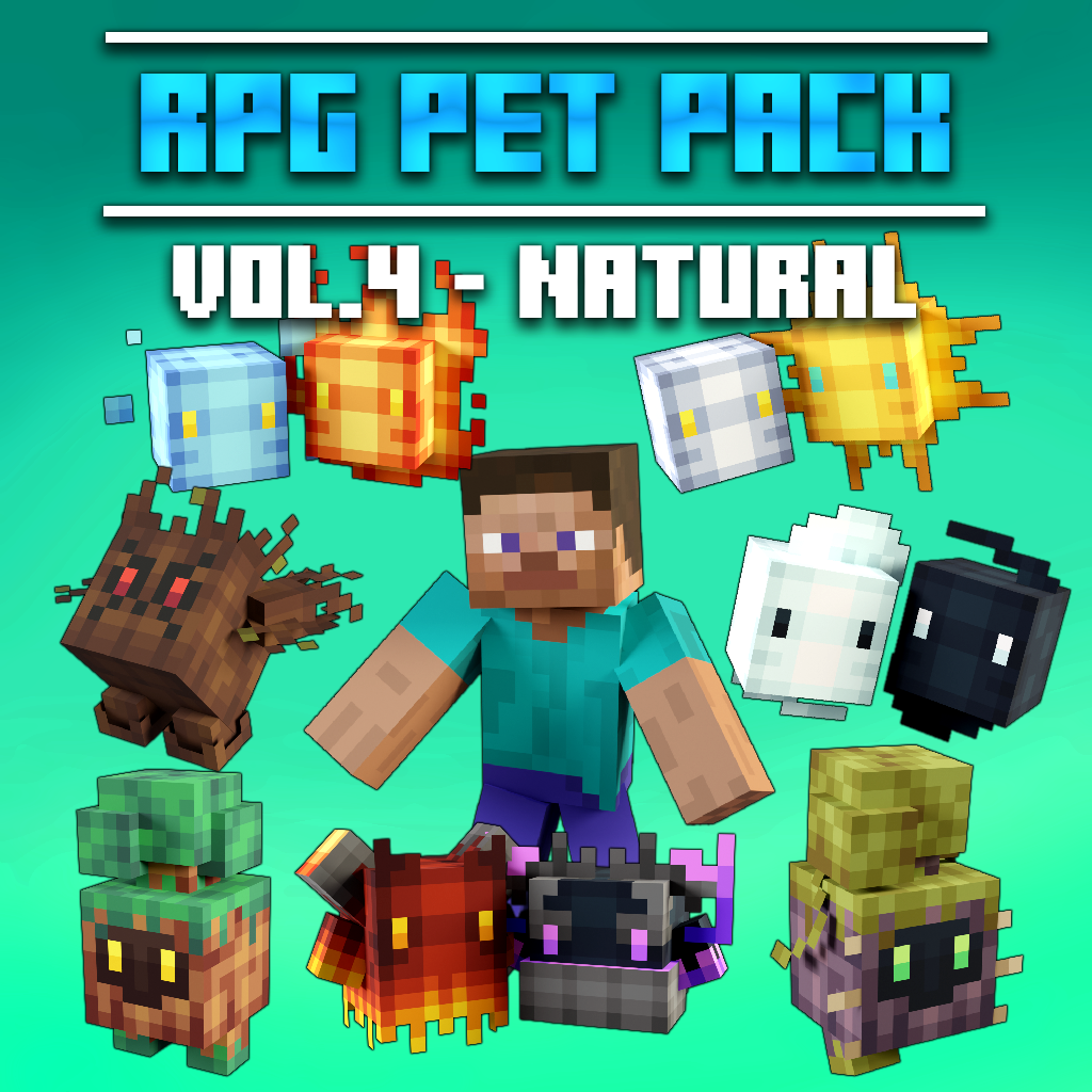 RPG Pet Pack | VOL 4 - Natural - MCModels