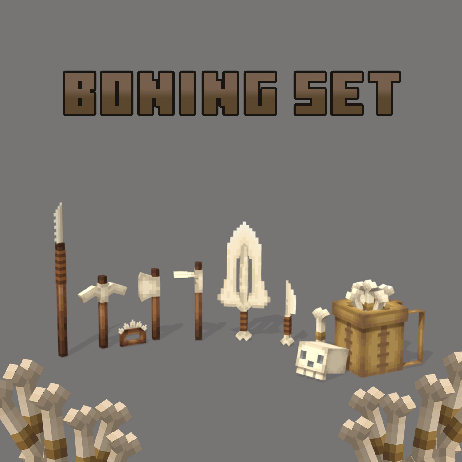Boning Weapon Set - MCModels